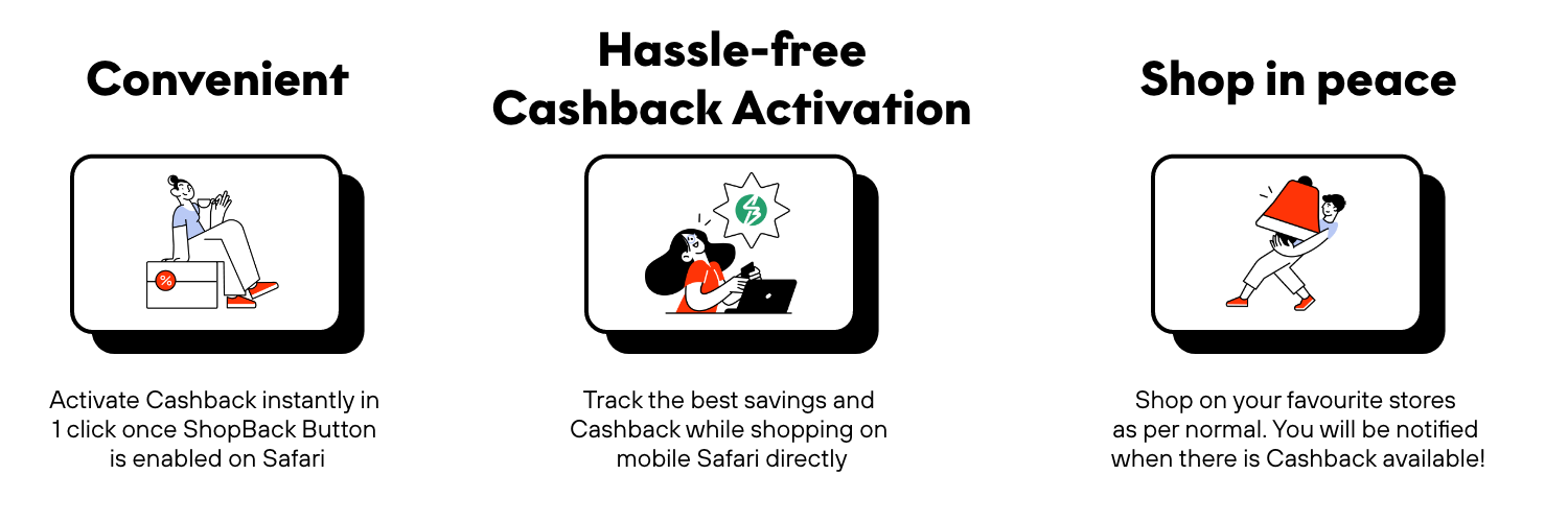 ShopBack Button mobile Safari How It Works